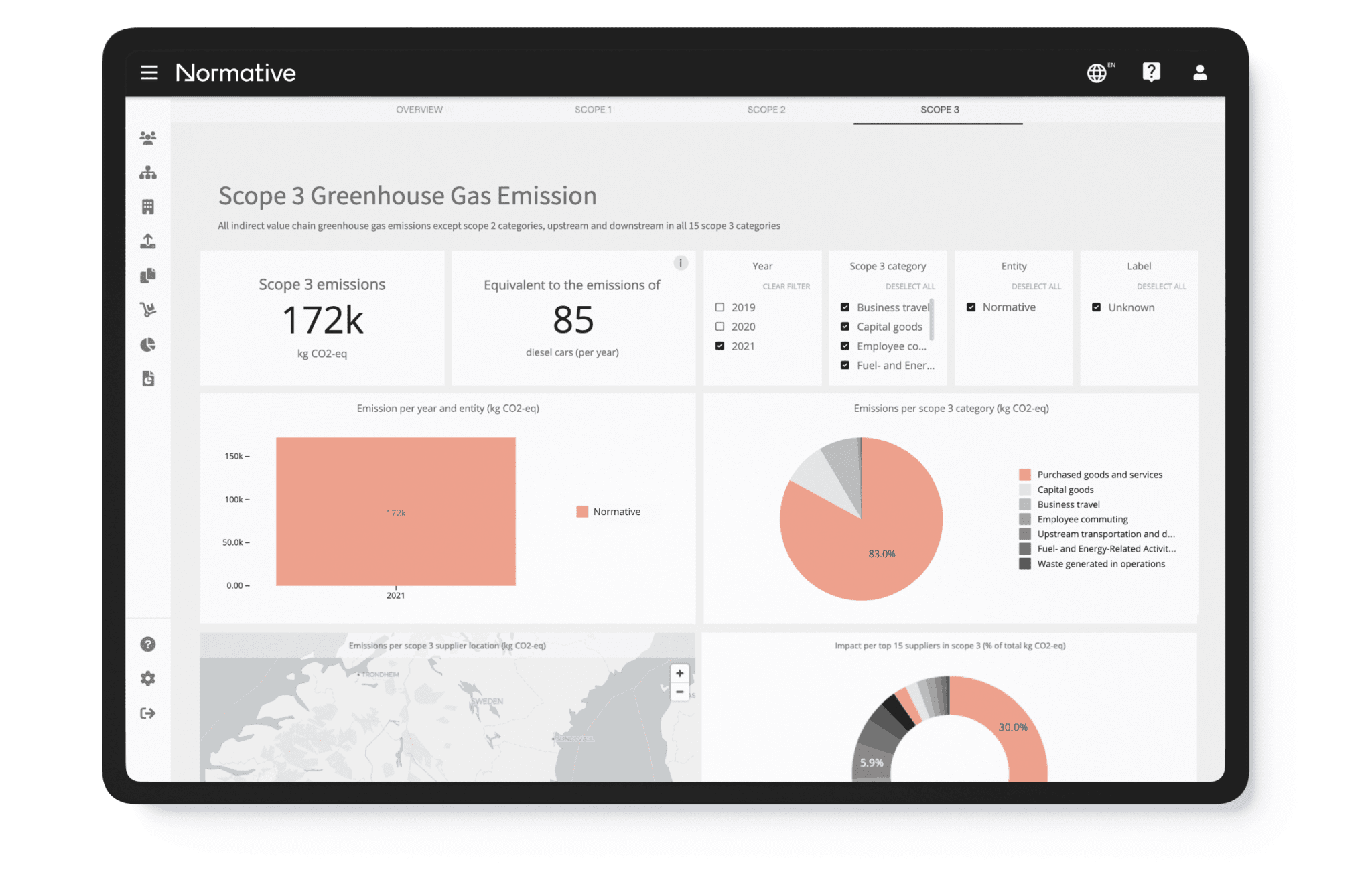 Normative’s 2021 sustainability report | Normative