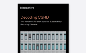 Corporate Sustainability Reporting Directive (CSRD), explained | Normative